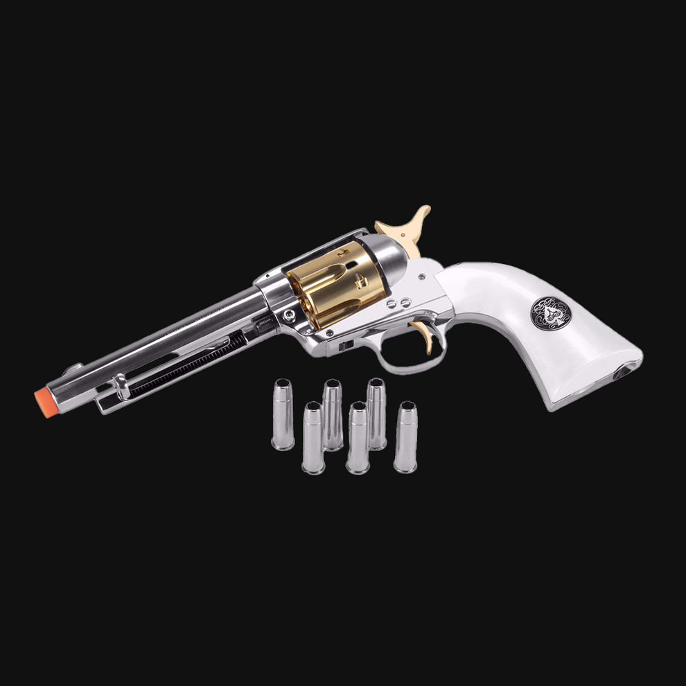 Limited Edition LEGENDS SMOKE WAGON 6MM AIRSOFT SAA REVOLVER – Airsoft ...